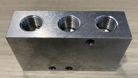 China Custom 6061 Lathe Turning Services Hydraulic Manifold Valve Block for sale