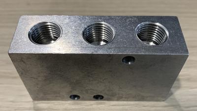 China Custom 6061 Lathe Turning Services Hydraulic Manifold Valve Block for sale