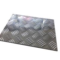 China Aluminum Checkered Plate 1100 3003 5052 5754 Big 5 Bars Diamond Pattern 1mm-7.5mm Thickness for sale