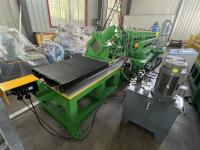 China Steel Roll Forming Machine For Roofing Sheets Plc Controlled 7.5Kw Power Customized Length for sale