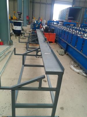 China Drywall Partation House Framing Cold Roll Forming Machine For Stud Sections With Hydraulic Decoiler for sale
