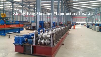 China Automatic Highway Guardrail Roll Forming Machine For 475 mm Coil PLC control for sale