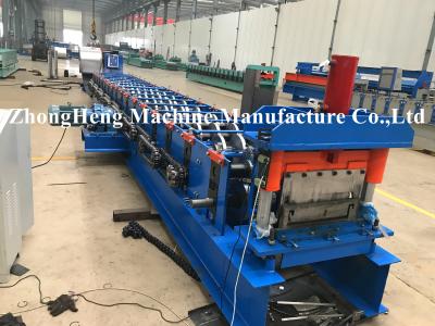 China Hidden Joint Roofing Sheet Roll Forming Machine For 1mm Thickness Cold Rolled Galvanized Steel for sale