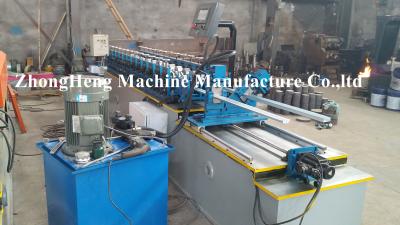 China Precision 8-Pass Galvanized Steel Roll Forming Machine For Garage And Downpipe for sale