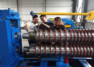 China Electric Control System Contol Steel Metal Coil Slitting Line 0 - 80m/min for sale