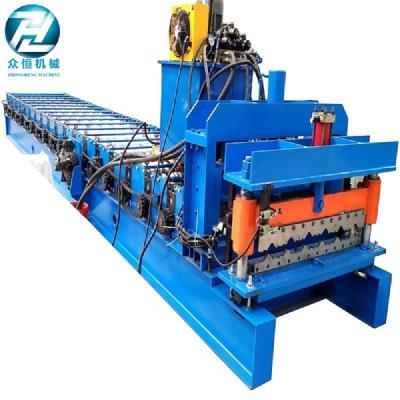 China Aluminum Mectoppo Glazed Tile Roll Forming Machine With Delta PLC Control for sale
