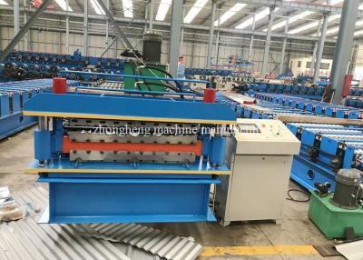 China Double Layer Roofing Sheet Roll Forming Machine For Two Ibr / Corrugated Sheets for sale