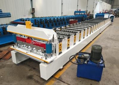 China Galvanized Corrugated Iron Sheet Making Machine With 14 Roller Station for sale