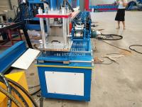 China Roll Forming Machine For Slatted Shutter Doors Plc Controlled Chain Driven 0.4-1Mm 8-20 M/Min for sale