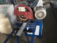 China Speed Hydraulic Chain Drive Shutter Door Rolling Machine Fly Saw Cutting 0.4-0.6Mm for sale