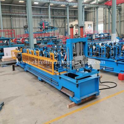 China Machinery Metal Hydraulic C Purlin Roll Forming Machine Steel Roof Truss Making for sale