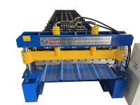 China 1000mm Width Roofing Sheet Forming Machine for 0.3-0.8mm Thickness for sale