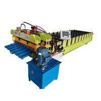 China 70mm Roofing Sheet Roll Forming Machine 8-12m/min Speed for sale
