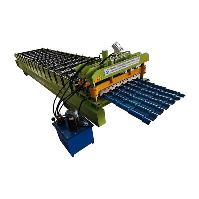China Capacity Glazed Tile Forming System 70Mm Shaft Steel Hydraulic Cutter for sale