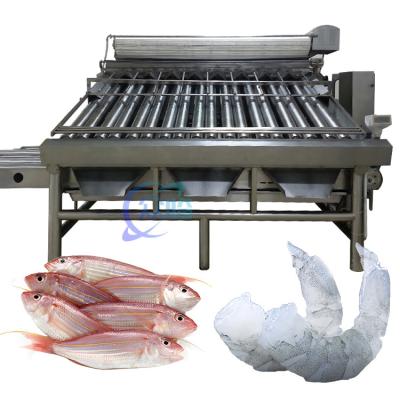 China Stable Small Fish Grading Machine Multifunctional 6000x5200x2200mm for sale