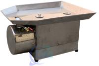 China Stainless Steel Durable Prawn Cut Machine , 120W Shrimp Peeler And Deveiner Machine for sale