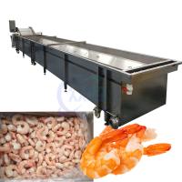 China Industrial Shrimp Processing Machine 2280W Practical For Seafood Cooling for sale