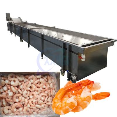 China Industrial Shrimp Processing Machine 2280W Practical For Seafood Cooling for sale