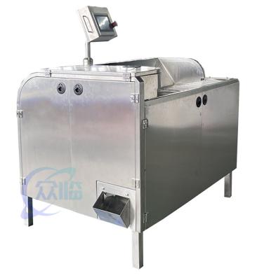 China 1.5KW Practical Shrimp Peeling Machine Multiscene Stainless Steel Material for sale