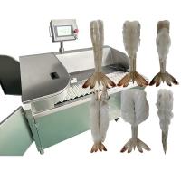 China Stable PLC Shrimp Peeling Device , Stainless Steel  Prawn Peeler Machine for sale