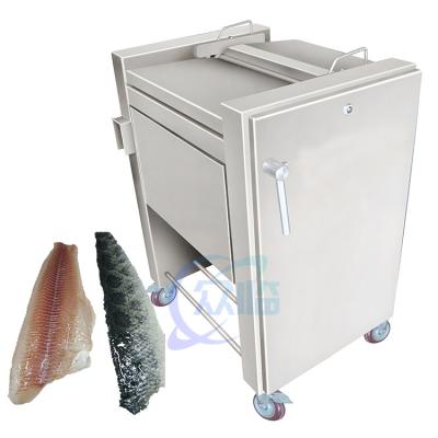 China SUS304 Stable Fish Skinning Machine Automatic For Tilapia Peeling for sale