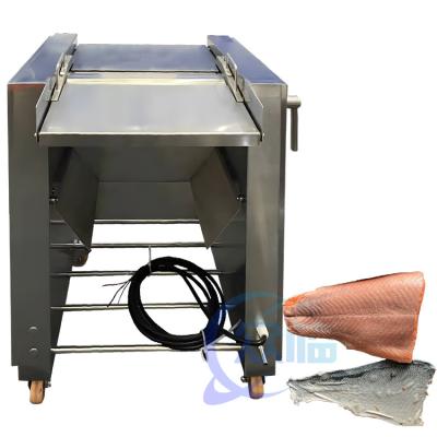 China Sardine Tilapia Squid Skin Peeling Machine Hot Sell Fish Skinner Remove Machine Fish Skin Peeling Separating Removing Ma for sale