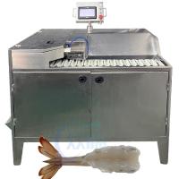 China Shrimp Smart Peeled And Gutted Shrimp Shelling And Visceral Cutting Machine For Seafood Processing Factory for sale