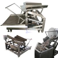 China Seafood Ice Container Hoist Plastic Seafood Ice Chest Lift Ice Box Electric Forklift Commercial Cooler Box Electric Lift for sale