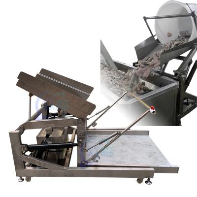 China Shrimp processing and feeding machine for large insulated giant refrigerator for sale
