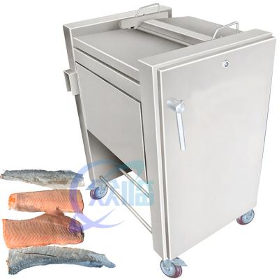 China Factory direct sales of various types of seafood processing stainless steel equipment small fish peeling machine for sale