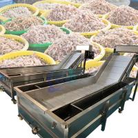 China High Pressure Water Circulation Vegetable Washing Machine Fruit Washing Machine Bubble Washing Machine for sale