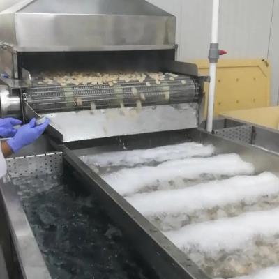 China Durable 380V Seafood Cooling Machine Prawn Processing Machine Fish Processing Machine Shrimp Cooling Machine for sale