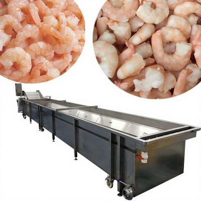 China ISO 2.2KW Automatic Commercial Fish Processing Cutter Machine with Gear and Pump Anti-Corrosion Shrimp Cooked Machine for sale