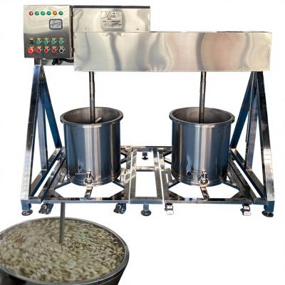 China Stainless Steel Seafood Soaking Machine High Stable Automatic Food Blender 1.1KW Seafood Mixing Machine for sale