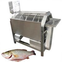 China Practical Automatic Fish Scaling Machine Wear Resistant 500-600kg/H 380V 2200x1150x1600mm for sale