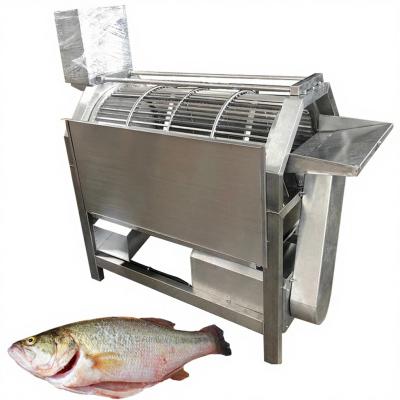 China Practical Automatic Fish Scaling Machine Wear Resistant 500-600kg/H 380V 2200x1150x1600mm for sale