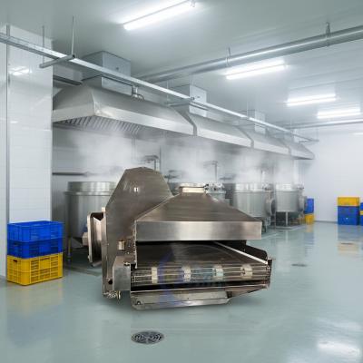 China CE Blanching Machine for Seafood Processing Durable Cooking Equipment Automatic Cooking Tunnel for Fish Seafood Cooking Line for sale