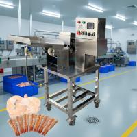 China Zolim Automatic Prawn Cutting Machine Stainless Steel 304 Sushi Prawn Cutter CE Certification Sushi Prawn Cutter Prawn Machine for sale