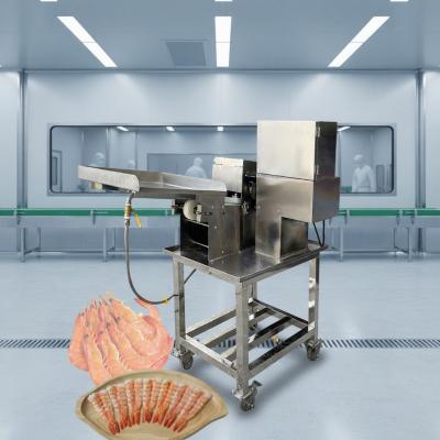 China Durable Shrimp Cutting Machine Anti Corrosion Shrimp Processing Equipment Best Shrimp Machinery Hot Sat Sushi Prawn Cutter for sale