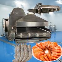 China Durable 3.7KW Shrimp Cooking Equipment Automatic Seafood Boiling Machine Zolim Seafood Blanching Machine Hot Sale Fish Blanching for sale