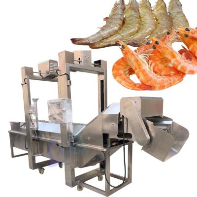 China 3P Multiscene Prawn Tunnel Cooker , Practical Shrimp Steam Cooking Line for sale