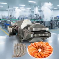 China Durable Smart Shrimp Cooking Machine Multiscene 11000x2200x2000mm Shrimp Cooker Shrimp Cooking Line for Seafood Plant Cooking for sale