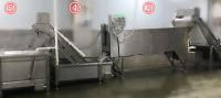 China Zolim Practical Shrimp Head Removal Machine 3200x630x1600mm Multiscene Automatic Shrimp Deheading System 1000-1500kg 380V for sale