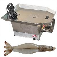 China 0.12KW Stable Shrimp Cutting Machine Multi Function 510x400x300mm Prawn EZ Peeling Machine High Speed Shrimp Cutter for sale