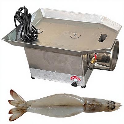 China 0.12KW Stable Shrimp Cutting Machine Multi Function 510x400x300mm Prawn EZ Peeling Machine High Speed Shrimp Cutter for sale