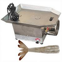 China Durable Automatic 0.12KW Industrial Shrimp Cutting & Back Open Peeler Machine High Capacity EZ Peeling Equipment Prawn Cutter for sale
