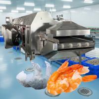 China Multipurpose Shrimp Cooker Best Seafood Cooking Machine Zolim Cooking Tunnel for PUD Shrimp 3.7kw Steam Cooker for Seafood for sale
