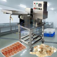 China CE Certification Sushi Shrimp Cutting Machine Multifunctional Prawn Processing Machine 380V Shrimp Peeling and Cutting Machine for sale