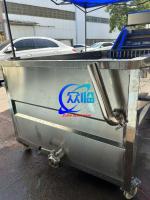 China Zolim Industrial Automatic Thawing Machine for Frozen Seafood & Fish 4300x1500x1200mm 700-1500kg Capacity for sale