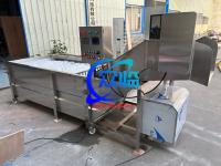 China Zolim Industrial Automatic Thawing Machine for Frozen Seafood & Fish 4300x1500x1200mm 700-1500kg Capacity for sale